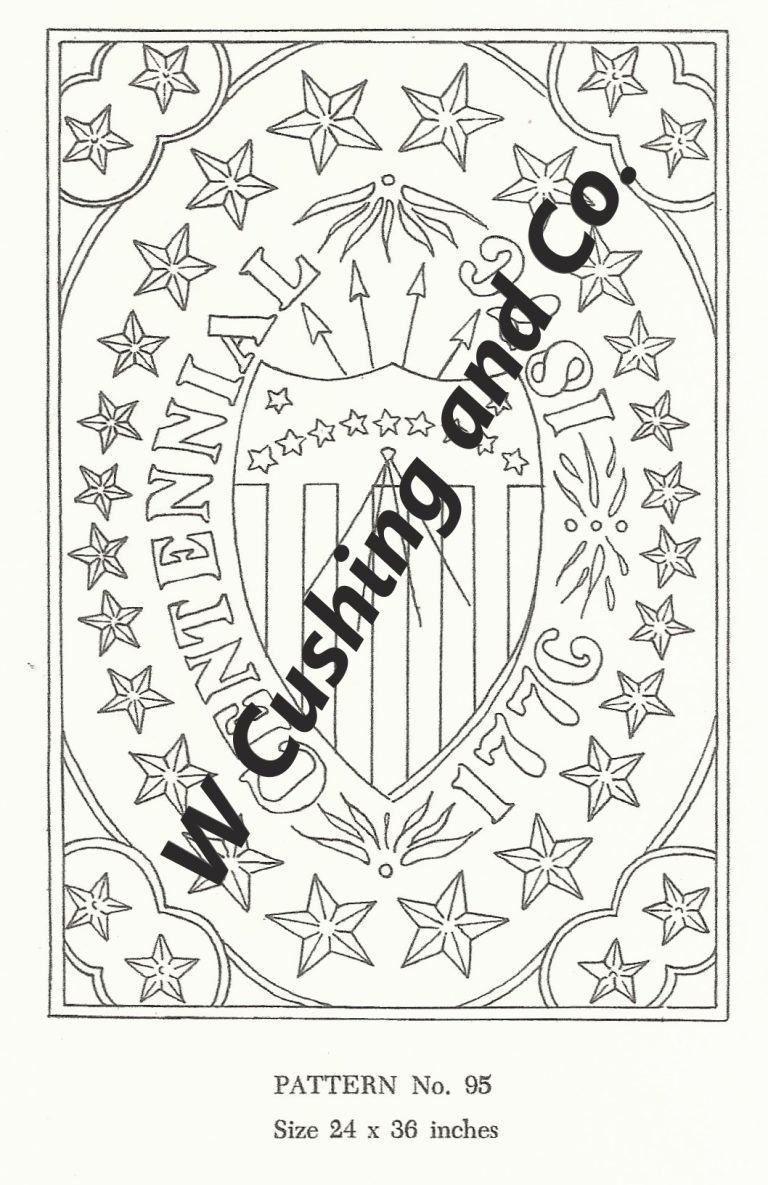 Our 250th Tribute to America Pattern & History | W. Cushing & Co